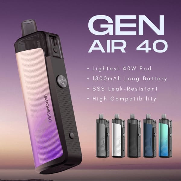 Vaporesso GEN AIR 40W 1800mah - www.erevolucija.com